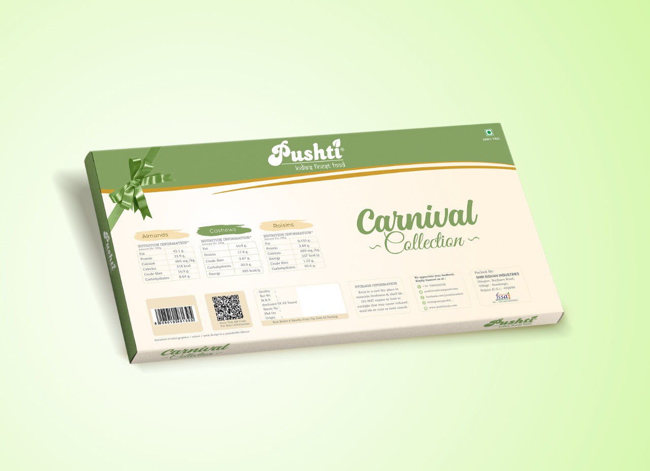 Pushti Carnival Collection - 650G – Pushti Nuts