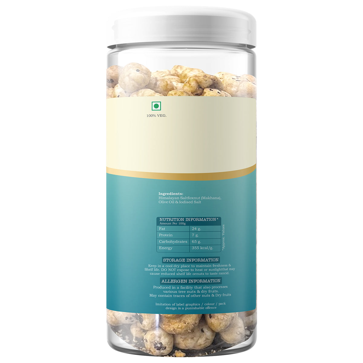 Pushti Himalayan Salt Flavour Makhana – Pushti Nuts